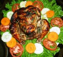 Grilled Whole Chicken charcoal | Whole chicken recipe for dinner